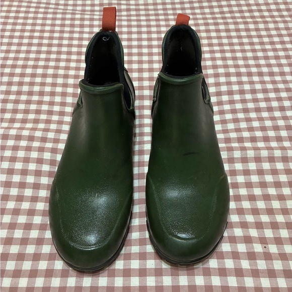 Bogs | Shoes | Mens Bogs Green Ankle Rain Boots | Poshmark